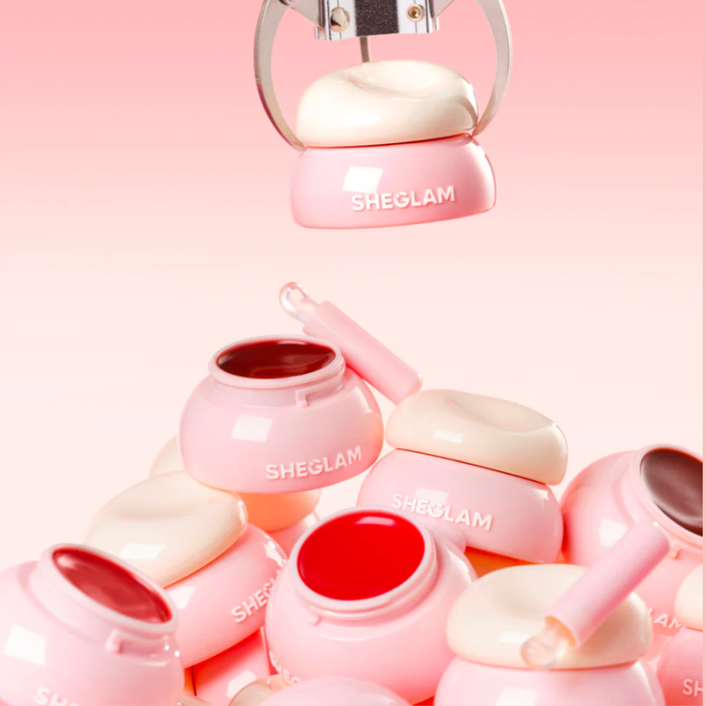 SheGlam Pocket Lip Jam - Buildable Jelly Lip Balm with Built-In Brush
